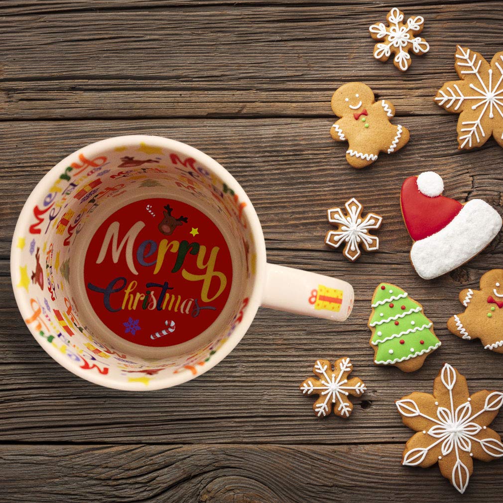 CUSTOM Christmas Coffee Mug Personalized Text & Name Coffee Lover Christmas Gift For Her Hot Chocolate Holiday Gifts Accessories Stocking Stuffer Mugs Winter Decorations Tea Cup