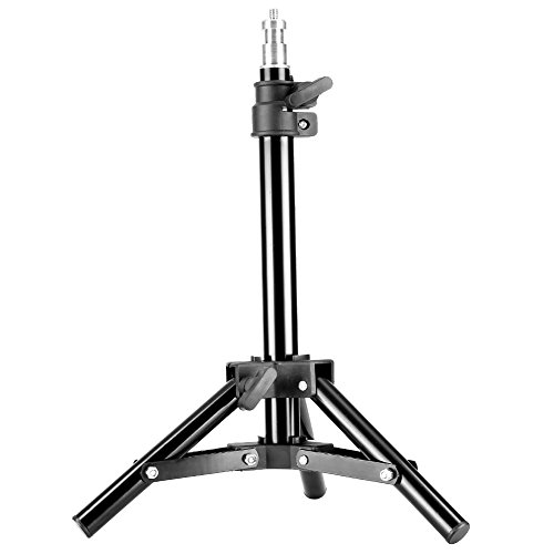 Neewer Mini Aluminum Photography Back Light Stand with 32"/80cm Max Height for Reflectors, Softboxes, Lights, Umbrellas, Backgrounds