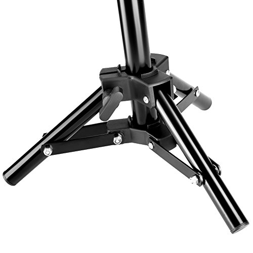 Neewer Mini Aluminum Photography Back Light Stand with 32"/80cm Max Height for Reflectors, Softboxes, Lights, Umbrellas, Backgrounds