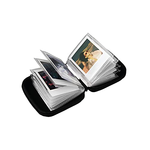Polaroid Go Pocket Photo Album - Black - For Polaroid Go Format Photos - Displays 36 Go Photos (6164)