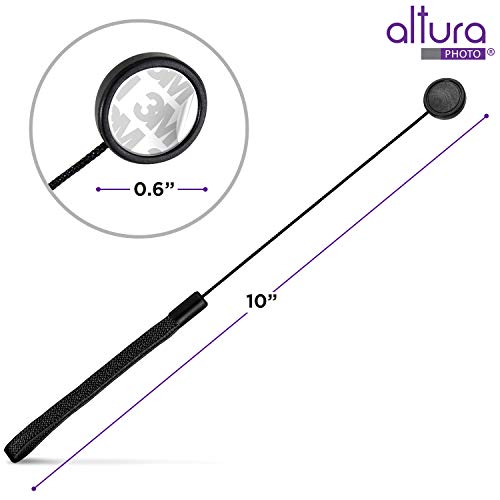 5 Pcs Altura Photo Lens Cap Keeper, Camera Lens Cap Leash for DSRL & Mirrorless Lenses - Camera Lens Keeper/Lens Holder for Canon, Nikon, Sony, Sigma, Tamron & Others Camera Lens Accessories