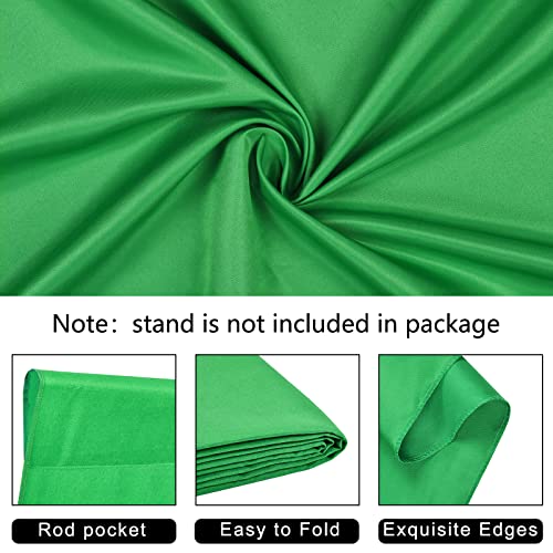 WENMER Backdrops, Green Screen Photo Backdrops for Photoshoot, Chromakey Green Photography Backdrops, Background for Photography, 6 x 9 FT