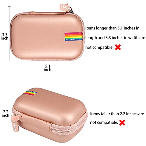 Leayjeen Kids Camera Case Compatible with Seckton/GKTZ/VATENIC/OZMI/PROGRACE/Nine Cube/Rindol/LC-dolida/Desuccus and More Digital Kid Camera Toy Gift (Case Only)