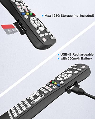 Obdeprlone Spy Camera Hidden Camera WiFi TV Remote Control with Hidden Camera Wireless FHD 1080P Portable Mini Spy Camera for Home Security and Office Nanny Cam