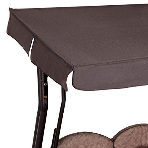 Garden Winds Replacement Canopy Top Cover for Deluxe 3-Person Model - 8329948-74" x 46" Will NOT FIT Any Other Model