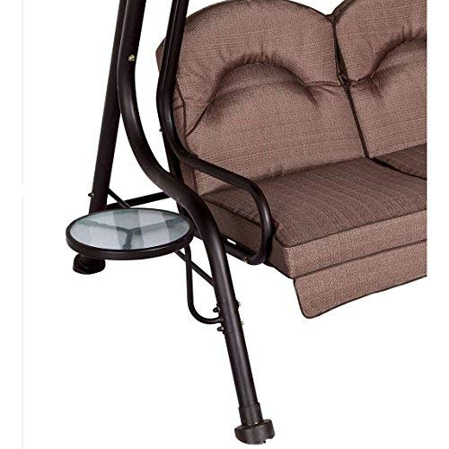 Garden Winds Replacement Canopy Top Cover for Deluxe 3-Person Model - 8329948-74" x 46" Will NOT FIT Any Other Model