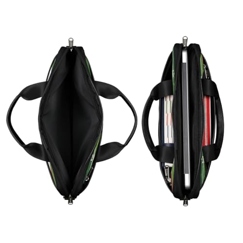 American Football Field Laptop Computer Bag Waterproof Shoulder Messenger Bag 13-15 inch Durable Laptop Tote Bag with Shoulder Strap Handle Lightweight Crossbody Briefcase