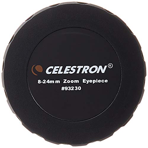 Celestron - Zoom Eyepiece for Telescope - Versatile 8mm-24mm Zoom for Low Power and High Power Viewing - Works with Any Telescope that Accepts 1.25" Eyepieces