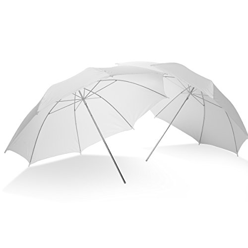 SLOW DOLPHIN Photography Photo Video Studio Background Stand Support Kit with Muslin Backdrop Kits (White Black),1050W 5500K Daylight Umbrella Lighting Kit