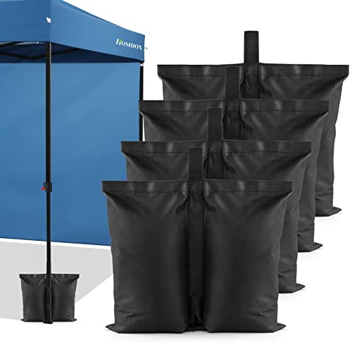 HOMDOX Weight Bags, Set of 4 (fillers are not included, bags only)