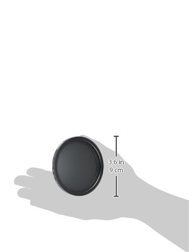 Tiffen 77VND 77mm Variable Neutral Density Filter for Camera Lenses, Black