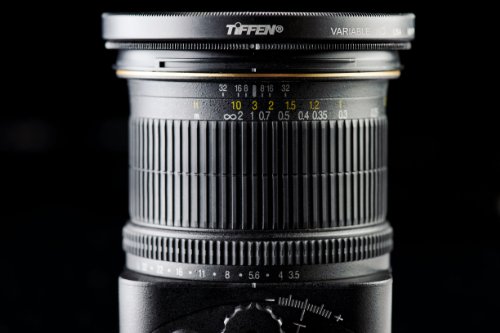 Tiffen 77VND 77mm Variable Neutral Density Filter for Camera Lenses, Black