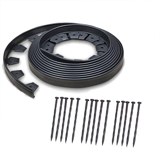 CZDYUF Lawn Landscape Edging Kit Fence Belt Border Garden Stone Path Isolation Barrier Landscaping