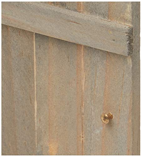 Touch of Nature Mini Fairy Garden Wooden Door, 6 by 4-Inch, Wood