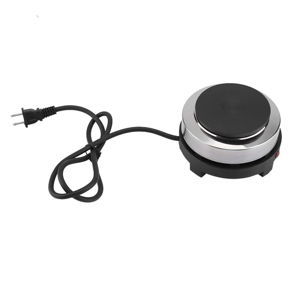 Electric Mini Stove Portable 500W Electric Mini Stove Hot Plate Multifunction Home Heater (US Plug 110V)