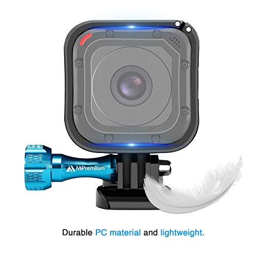 MiPremium Frame Mount Housing Case for GoPro Hero Session 4 & 5 Skeleton Cover Shell Cage Accessories Kit with Aluminium Screw & Quick Release Buckle Socket Accessory for Hero4 Hero5 Session Camera