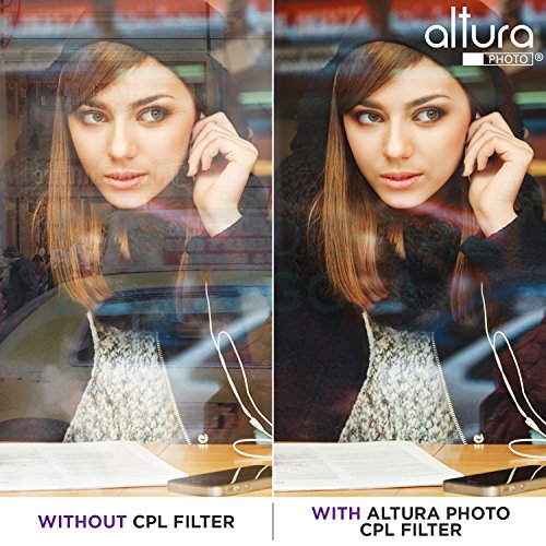 40.5MM Lens Filter Kit by Altura Photo, Includes 40.5MM ND Filter, 40.5MM CPL Filter, 40.5MM UV Filter, (UV, Polarizer Filter, Neutral Density ND4) for Camera Lens w 40.5MM Filter + Lens Filter Case