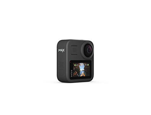 GoPro MAX β Waterproof 360 + Traditional Camera with Touch Screen Spherical 5.6K30 HD Video 16.6MP 360 Photos 1080p Live Streaming Stabilization