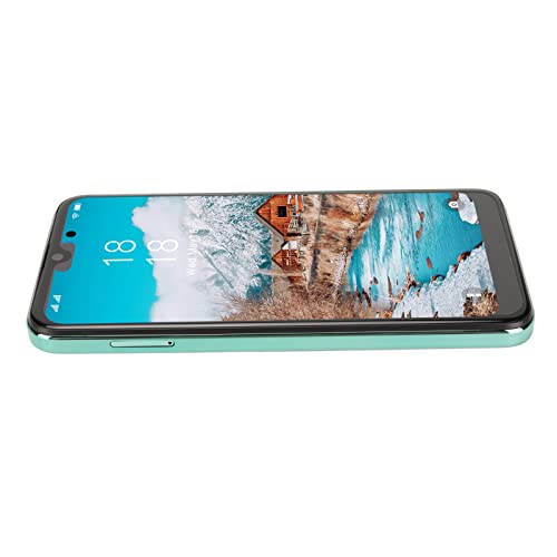Airshi Face Unlocked Cell Phone, 8MP 16MP Camera GPS Supported 100-240V 4G Unlocked Smartphones for Entertainment (US Plug)