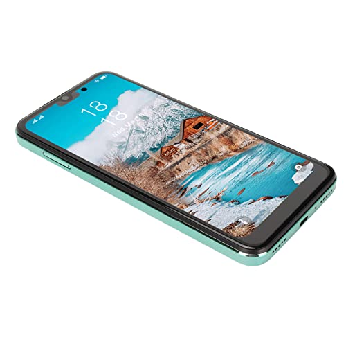 Airshi Face Unlocked Cell Phone, 8MP 16MP Camera GPS Supported 100-240V 4G Unlocked Smartphones for Entertainment (US Plug)
