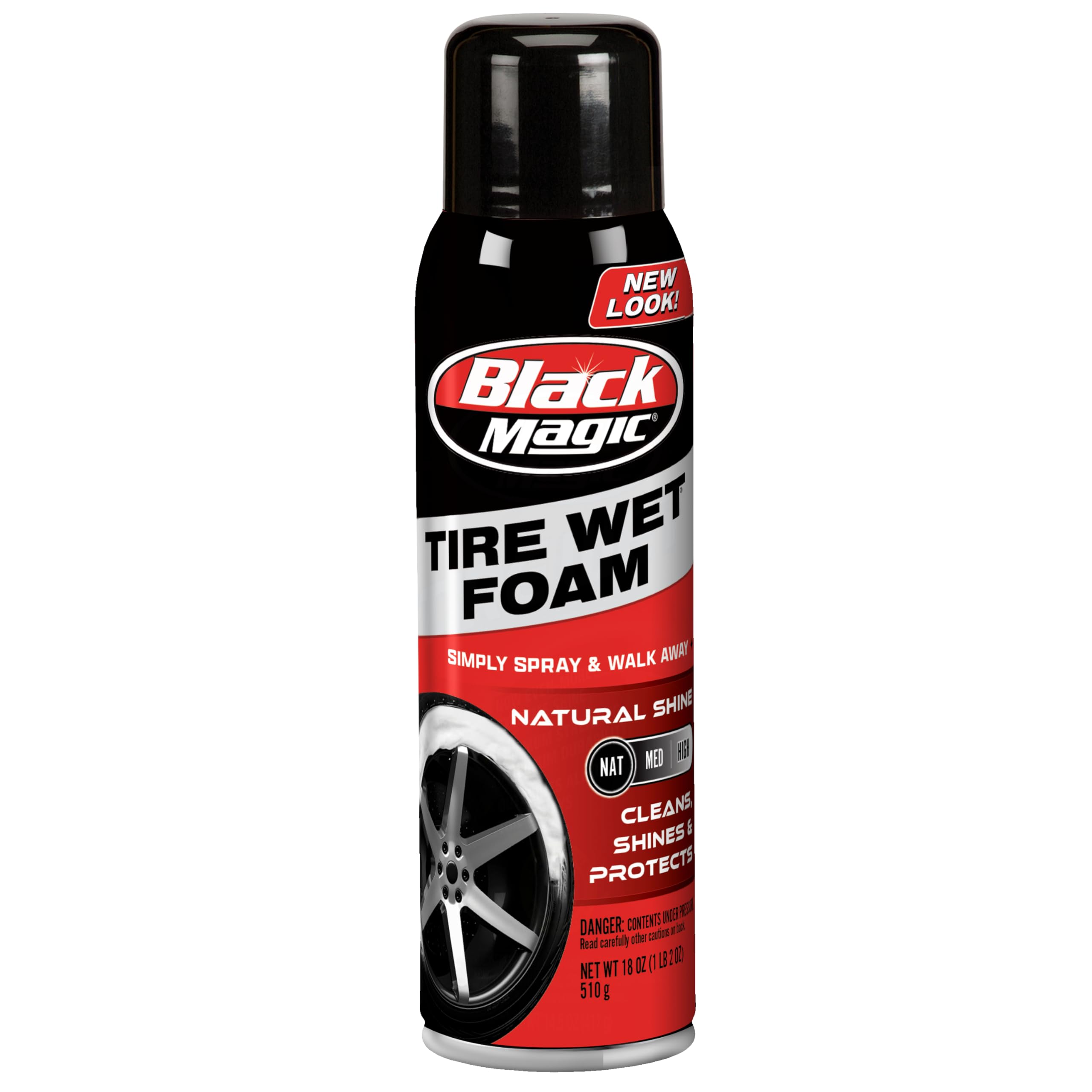 Black Magic 80002220 800002220 Tire Wet Foam, 18 oz.