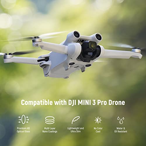 NEEWER Effects Filters and ND Filters Compatible with DJI Mini 3/Mini 3 Pro, 12 in 1 Includes ND8/16/32/64/128/256/ND1000/UV/CPL/Blue Streak Anamorphic/Light Pollution Reduction/Star Filters