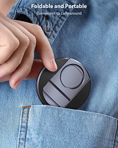 Stouchi Aluminum Mag-Safe Continuity Camera Mount, Upgraded iPhone Webcam Mount for Mac Notebooks OS Ventura Compatible with iOS 16 iPhone 12 13 14 Series