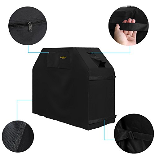 Garden Home outdoor Heavy Duty Grill Cover, 70" L, Black