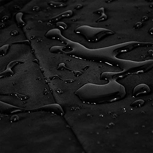 BTURYT Replacement Canopy for Swing,Outdoor Swing Canopy Replacement Porch Top Cover Seat, 3 Seater Waterproof Top Cover for Patio Swing Garden Swing, Black