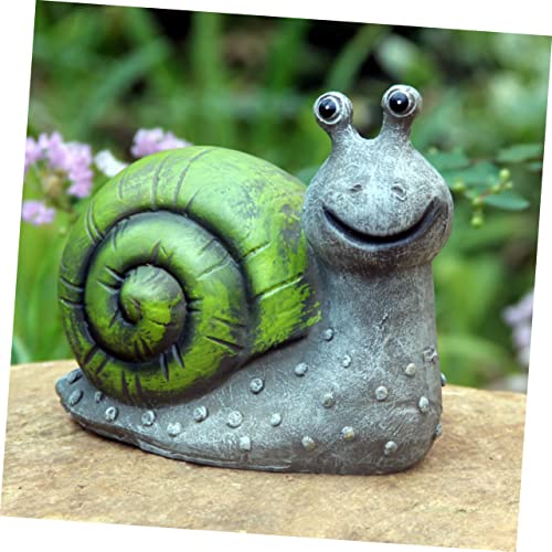 Uonlytech 3pcs Outdoor Ornament Lights Outdoor Garden Lights Animal Light Lawn Lamp Decorative Lights Solar Garden Lamp Solar Animal Lights Decorative Lights Snails Water Proof