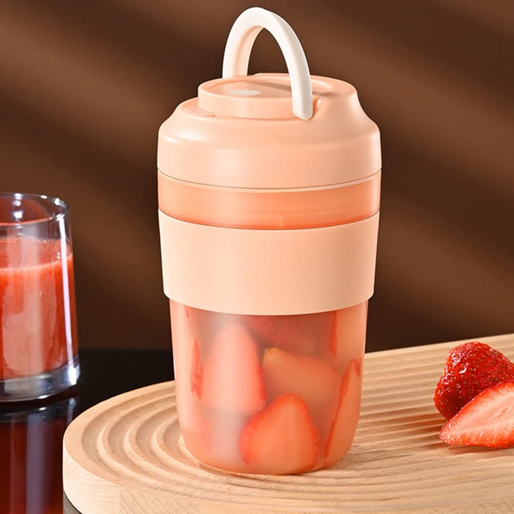 Pomojonbi 1 PCS Portable Electric Juicer Blender Juicer USB Smoothie Blender Cup Mini Charging Fruit Mixers Food Machine Green