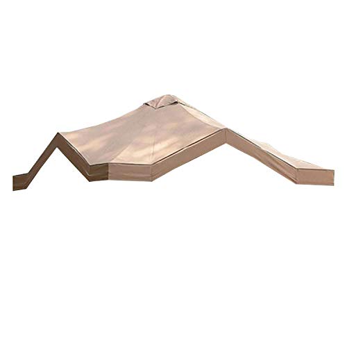 Garden Winds Deluxe Pagoda Gazebo Replacement Canopy Top Cover and Netting - RipLock 350