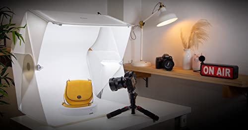 Foldio3 | 25" Portable Product Photo Studio Light Box with Dimmable LED Light | ORANGEMONKIE | World 1st All-in-one Photo Studio