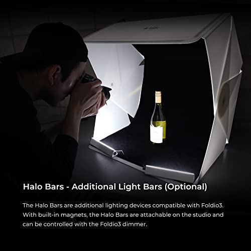 Foldio3 | 25" Portable Product Photo Studio Light Box with Dimmable LED Light | ORANGEMONKIE | World 1st All-in-one Photo Studio