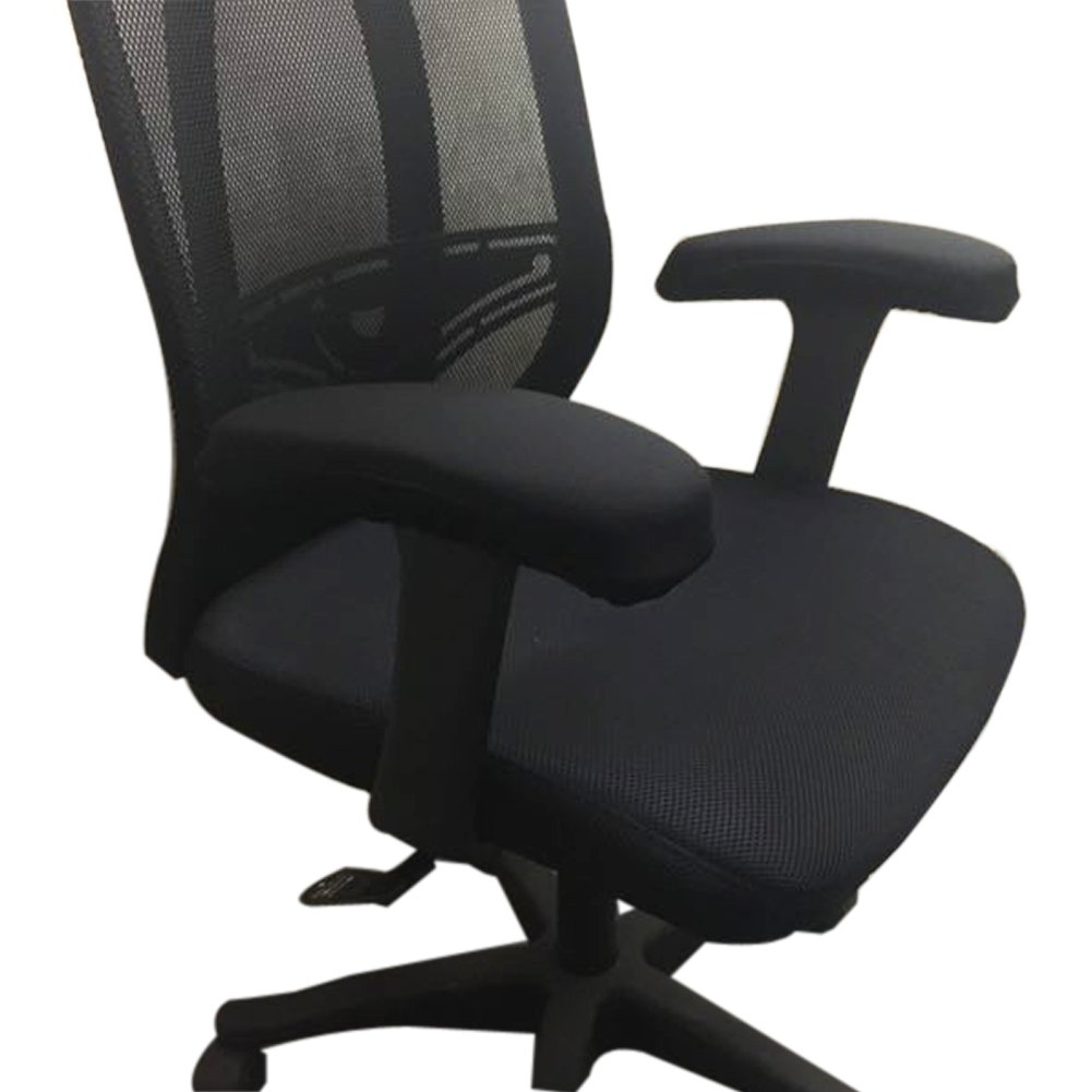 Loghot Set of 2 Office Chair Armrest Pads for Chair Armrest Slipcovers/Covers Maximum Relieves Elbow Discomfort Black