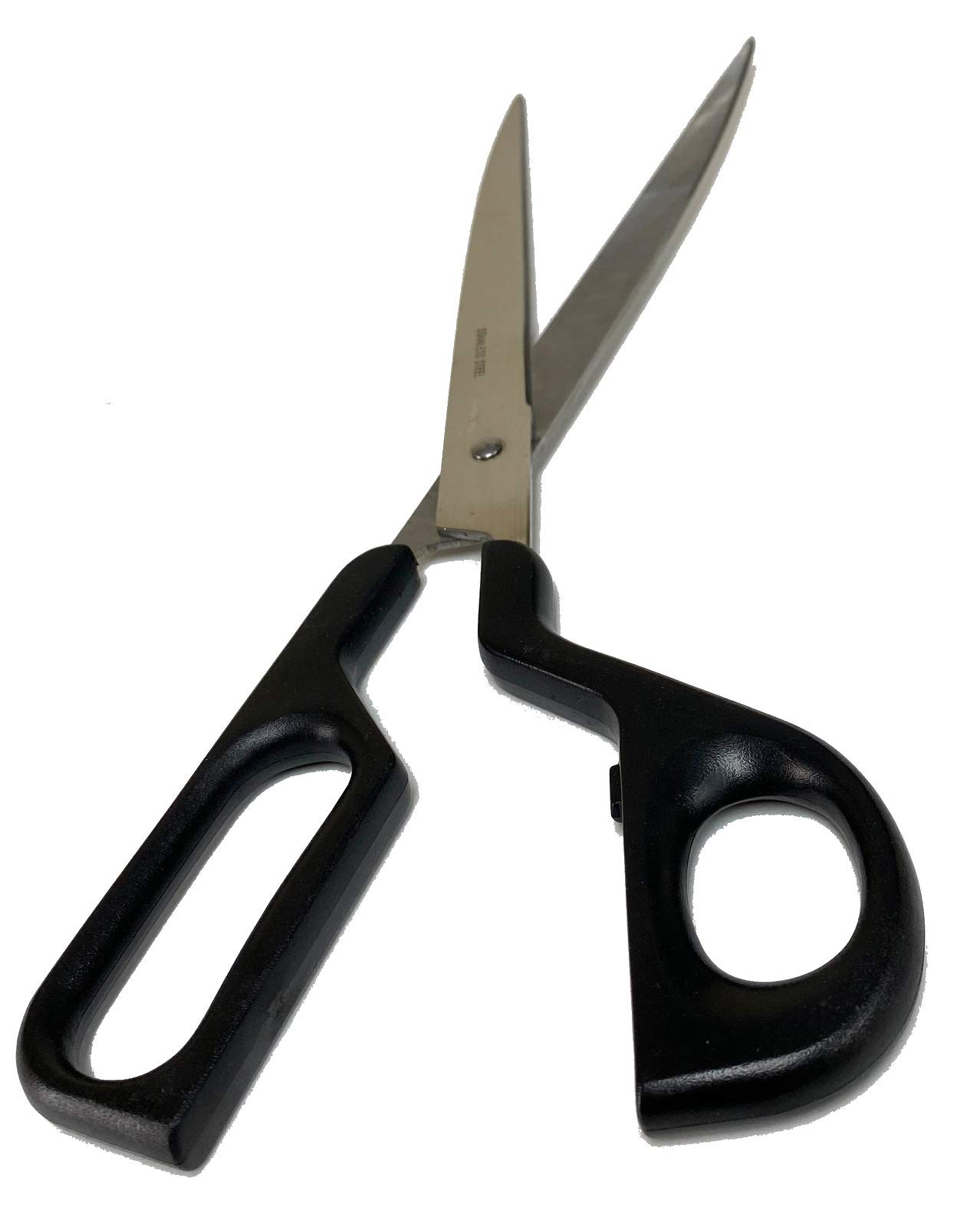 Azi Stainless Steel 14" Long Blade Scissors 3 Finger and Thumb Looped Durable Handles Home Office Craft Projects Gift Wrap Cutting