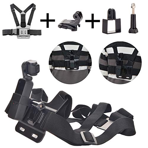 ARISLL Accessories kit for DJI OSMO Pocket/Pocket 2, Handheld Mount Adapter Tripod Carrying Case Expansion Phone Bracket Screen Protector for Osmo Pocket/Pocket 2