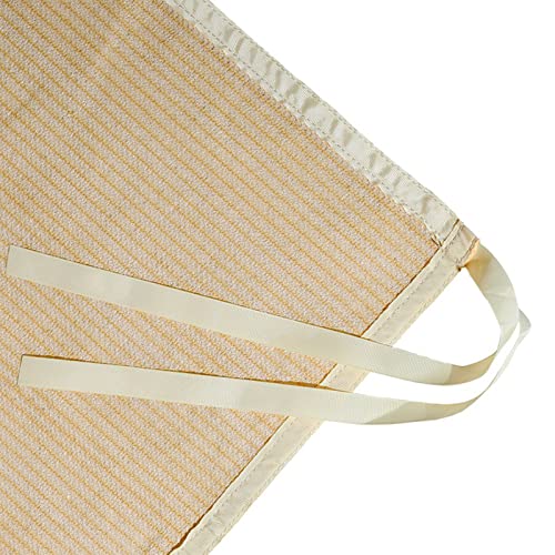 Shatex Shade Panel Block 90% of Sunlight with Ready-tie up Ribbon for Pergola Gazebo Porch 10ft (10x20ft)