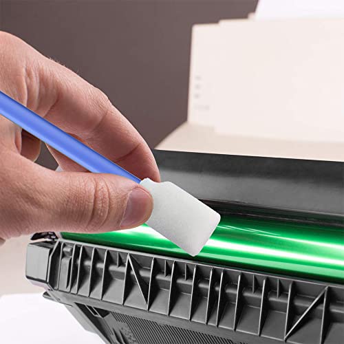 Wellgler's 5.11" Foam Cleaning Swabs,for Electronics, Camera, Gun,Optical Lens Cleaning and Clean Inkjet Printer Roland