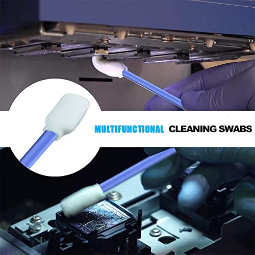 Wellgler's 5.11" Foam Cleaning Swabs,for Electronics, Camera, Gun,Optical Lens Cleaning and Clean Inkjet Printer Roland