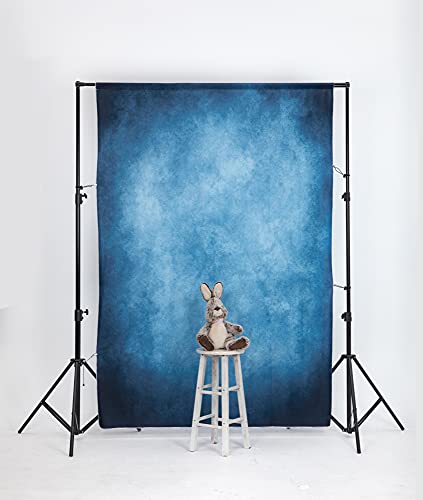 Kate 5x7ft Dark Blue Abstract Backdrops Blue Portrait Professional Backgrounds Retro Backdrop