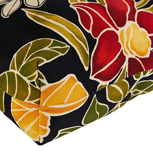 Greendale Home Fashions Outdoor Seat/Back Chair Cushion, 2 Count (Pack of 1), Aloha