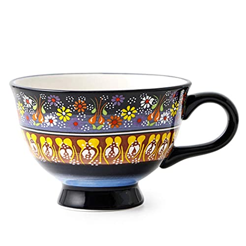 Porcelain Dinnerware Sets, Bohemia Tableware Combination Set | 10 Plates / 2 Bowls / 4 Cups / 4 Mugs - Exotic Ceramics Dinner Sets, Service for 4 Person, Gift for Wedding Housewarming Christmas,8 inc