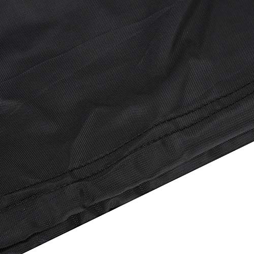 Furniture dust Proof Cover Outdoor Garden Oxford Cloth Waterproof Table Chair Dust Cover,Black (170 * 94 * 70)