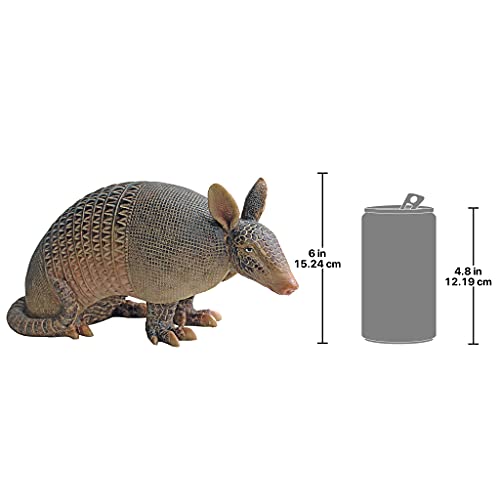 Design Toscano QM2466400 Tank, The Armadillo Garden Statue, Multicolored