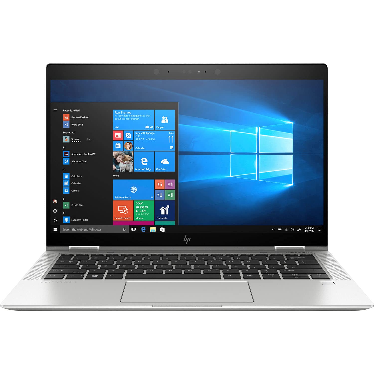 HP Elitebook X360 1030 G3 2-in-1 13.3 Touchscreen FHD (1920x1080) Business Laptop (Intel Core i5-8350U, 8GB RAM, 512GB SSD) Backlit, Thunderbolt, Webcam | Windows 10 Pro (Renewed)