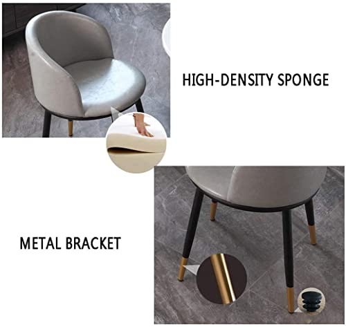 Kitchen Table Set, Conference Reception Room Coffee Table with Chair, Tables and Chairs for Tea Shop Bakery Dessert Shop Study Room Office Shopping Mall Conference Room Hall Barber Shop (Color : Gray)