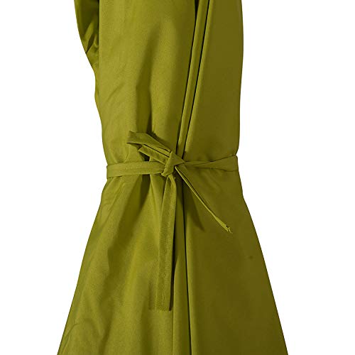 WO Home Furniture Patio Umbrella 9ft Outdoor Market Table Round Umbrella Sun Shade (Lime Green)