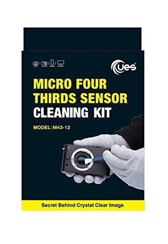 Digital Camera Micro Four-Thirds 4/3 (MFT) 12mm Sensor Cleaning Swabs x 14pcs + 15ml Liquid Cleaner for Mirrorless MILC and ILDC