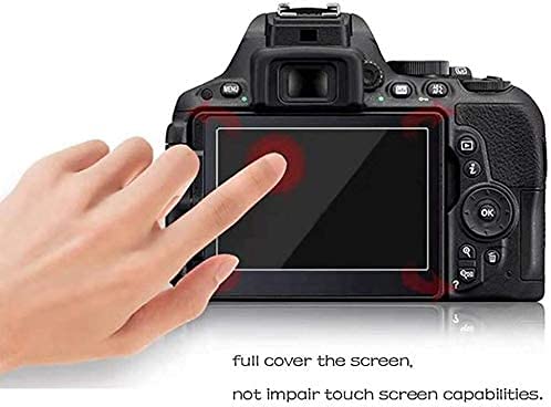 Alpha ZV-E10 Screen Protector for Sony Alpha ZV-E10 ZV-1F ZV-1 Vlog Camera Film Cover (3 Pack), PCTC 0.3mm 9H Hardness Tempered Glass Flim Anti-（ Scrach Fingerprint Bubble Water） ，2* Hot Shoe Cap Cover